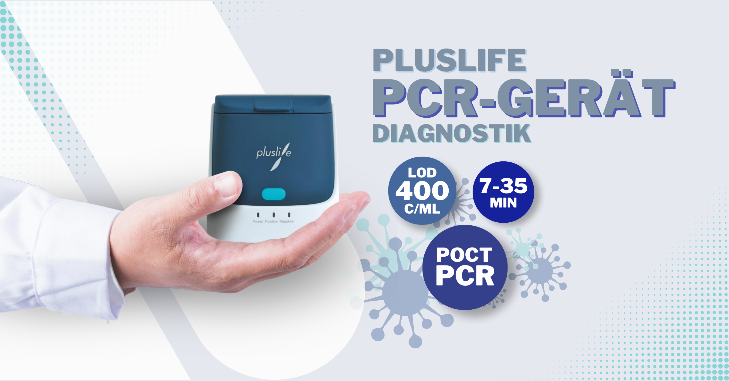 Pluslife PCR Diagnostics-Precise e Resultados de testes rápidos – Altruan